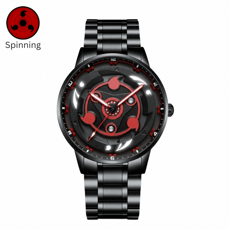 Konohawatches | Naruto Spinning Sharingan Watches